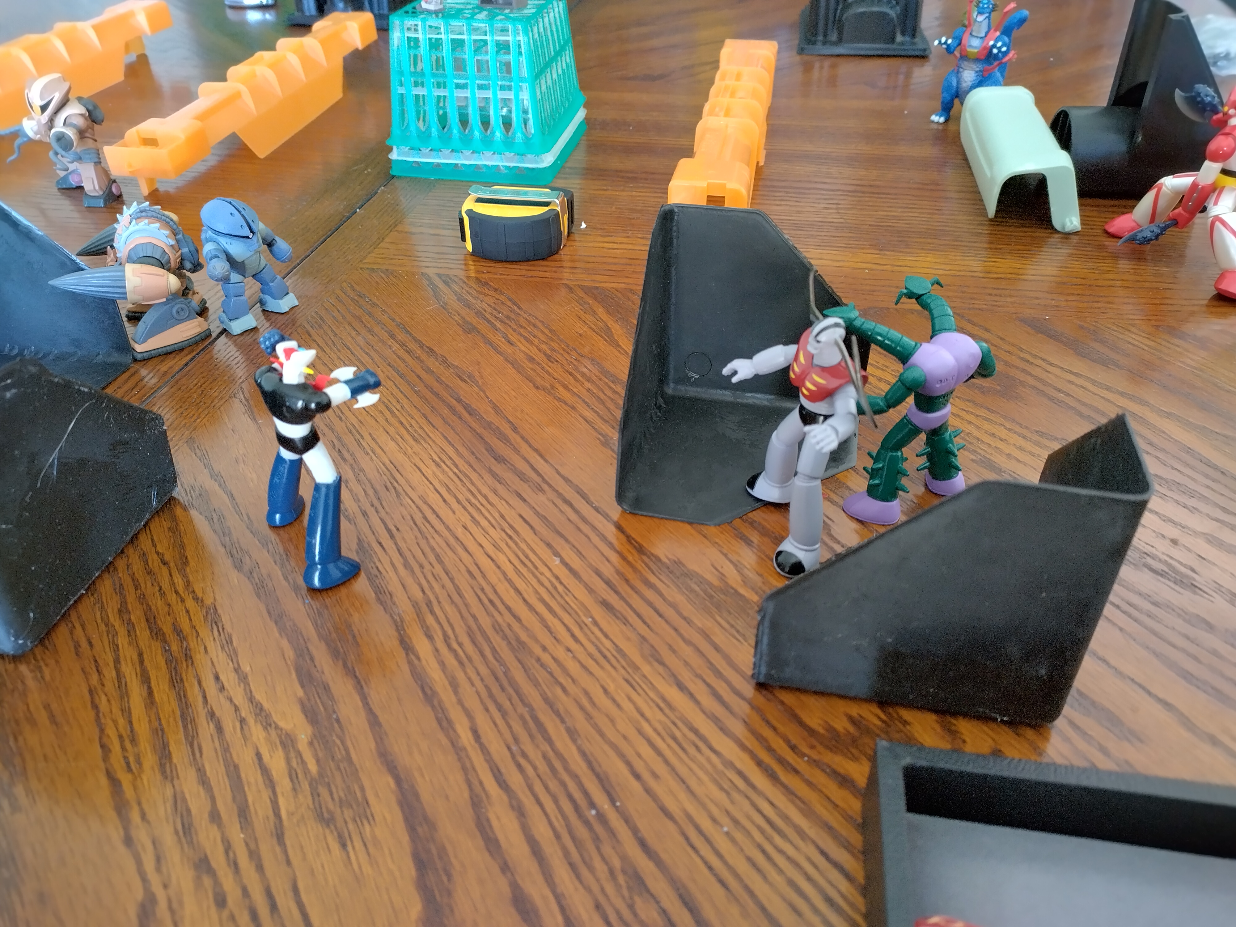MechaStellar Battle Report – Mazinger + Getter + Gundam vs Kikaiju ...