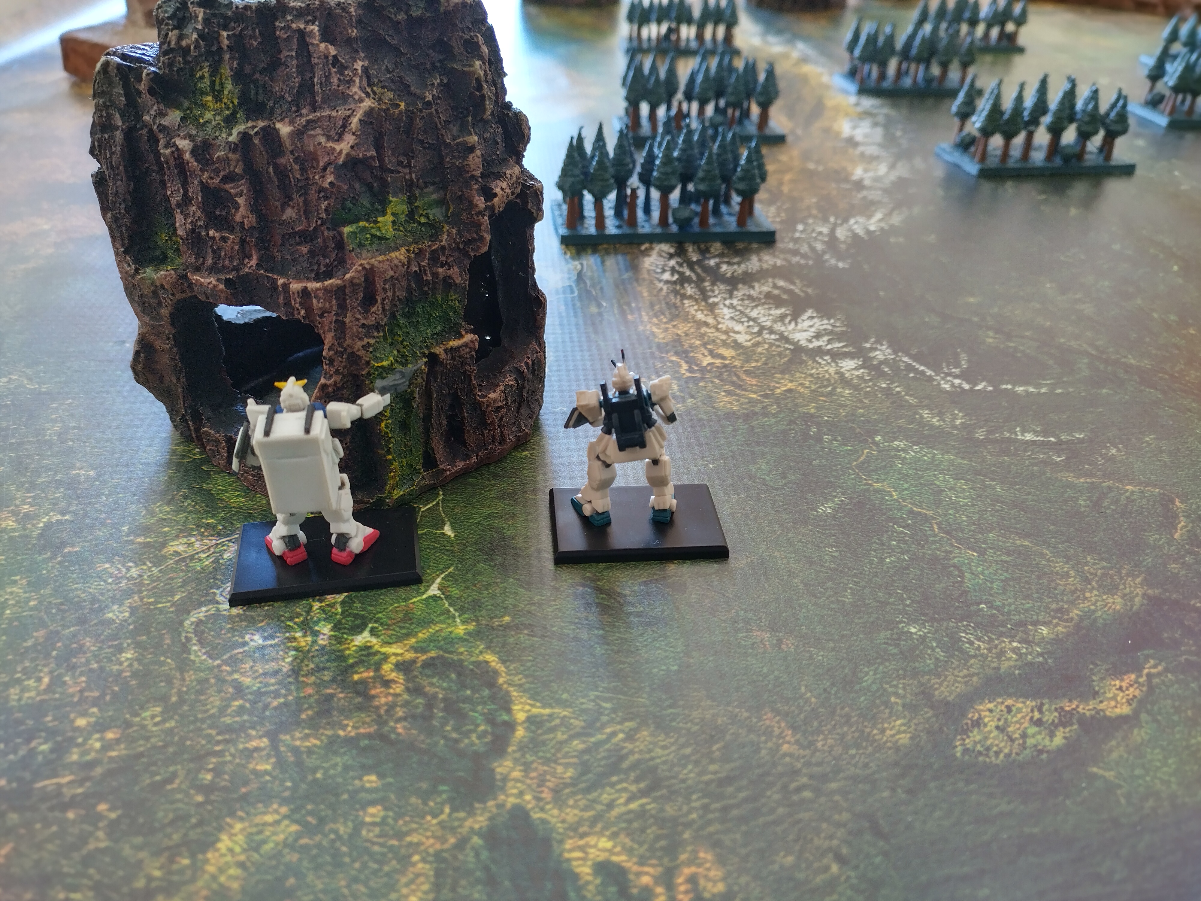 MechaStellar VER 9 – Tabletop Gundam Gameplay Example – Setup and Round ...
