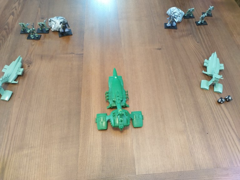 Stellar Warship Playtest Photos – Pegasus Class Assault Carrier ...